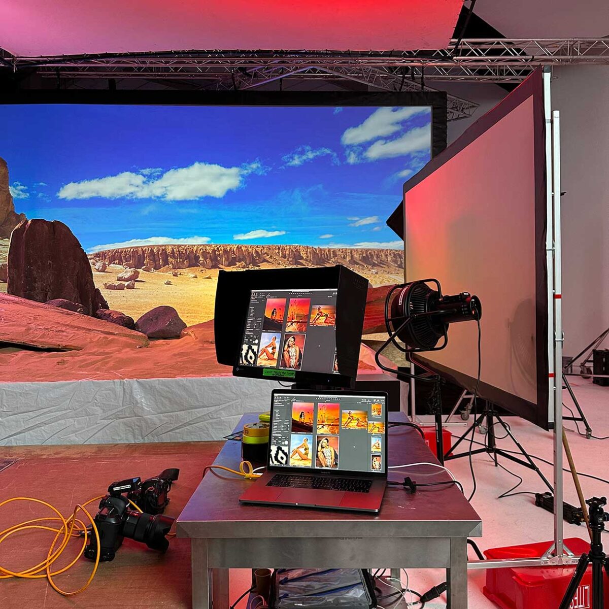 Projection backgrounds - Allard Studios