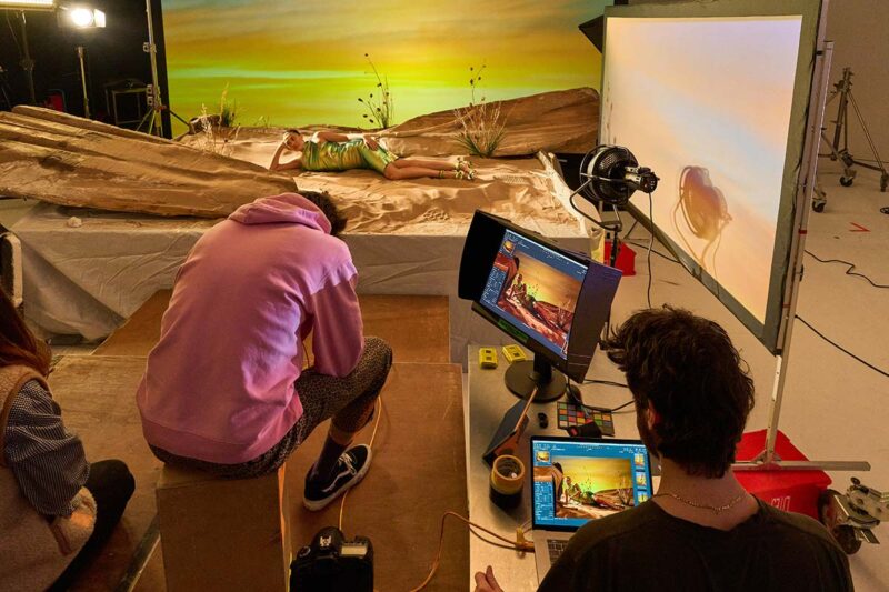 Projection backgrounds - Allard Studios