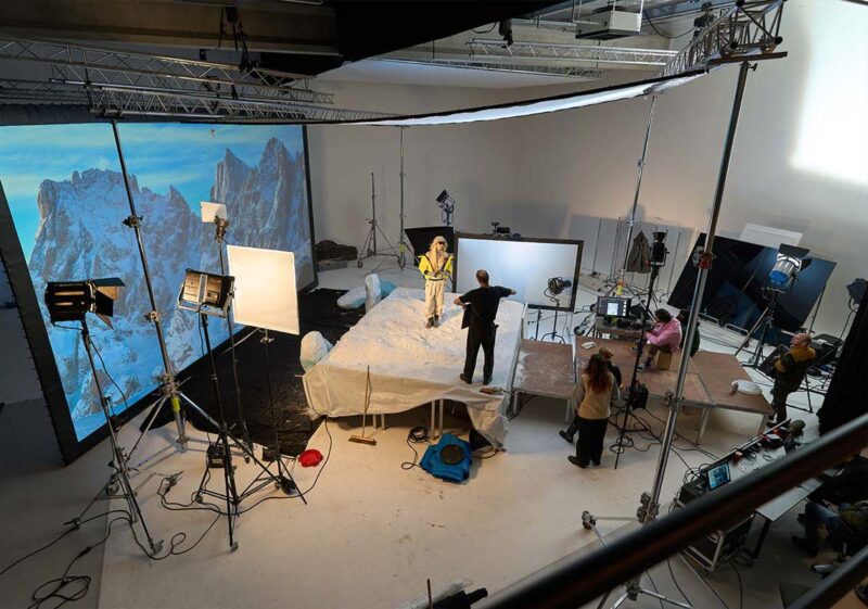 Projection backgrounds - Allard Studios